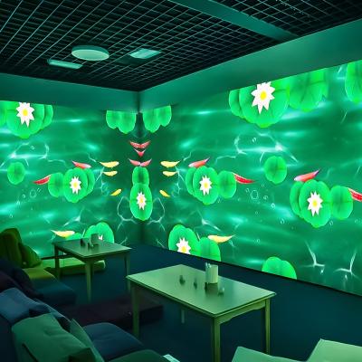 China Large Museum Interactive Wall Projection Holographic Interactive Wall Screen for sale