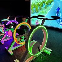 China AR Interactive Projection Game Sports Fitness Dynamic Bike Game for sale