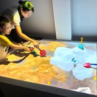 China Source Factory Ar Entertainment Interactive Sand Table Projection Game for sale
