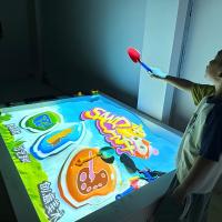 China Interactive Sandbox Projector Ar Games Smart Interactive Sand Table Projection for sale