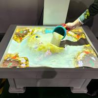China Factory Children Educational Game Indoor Ar Interactive Sand Table Projector for sale