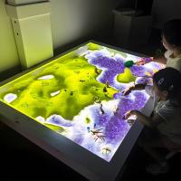 China 3400 Lumens Sand Table Projector Childrens Projection Mapping Games for sale