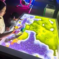 China 3400 Lumens Sand Table Projector Childrens Projection Mapping Games for sale