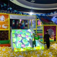 China Interact Slide Game Interactive Projection Game For Shopping Mall Amusement for sale