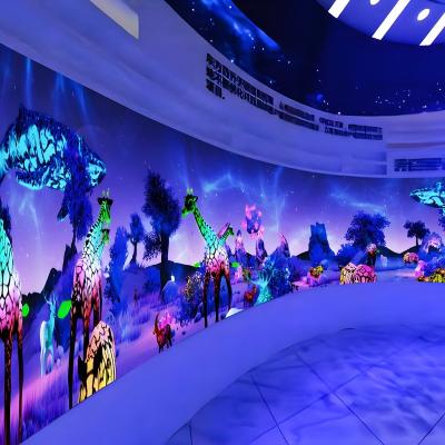 China Northern Lights High Precision Immersive Wall Classrooms Interactive Projection for sale