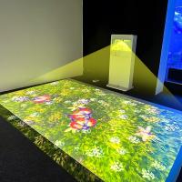 China Source Factory All-In-One Mobile Interactive Floor Projection Game for sale