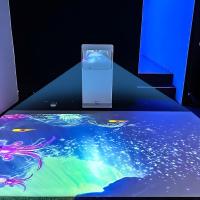 China Children'S Paradise Mobile Interactive Floor Projector 3300lm Indoor for sale