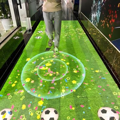 China Large Screen Interactive Wall/floor System, Interactive Wall Floor Projection For Amusement Park Exhibition for sale