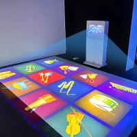 China Mobile All In One Interactive Games Projector Machine Cultural Tourism for sale