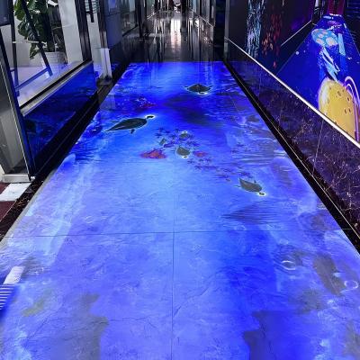 China Source Factory Multimedia Digital Interactive Magic Floor Projection Game For Kids for sale