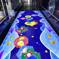 China High Definition Picture Holographic Floor Interactive Projection for sale