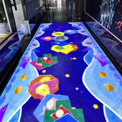 China High Definition Picture Holographic Floor Interactive Projection for sale