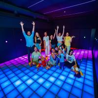 China New Interactive Escape Room Game Led Floor Game Room for sale