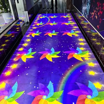 China New Hot Sale Indoor Multi Scenes Advertising Interactive Floor Projector Game for sale