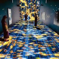 China Immersive Holographic Restaurant Immersive Holographic Projector Wedding Hall Projection for sale