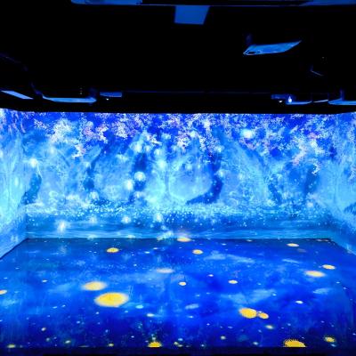 China Anniversary Room Decorations Indoor 7d Interactive Projector Wall Floor Projection for sale
