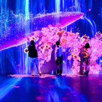 China Hotel Decoration 3d Holographic Interactive Wall Projection Software Projector for sale