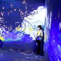 China Indoor Interactive Hologram Immersive Banquet Hall Projector System for sale
