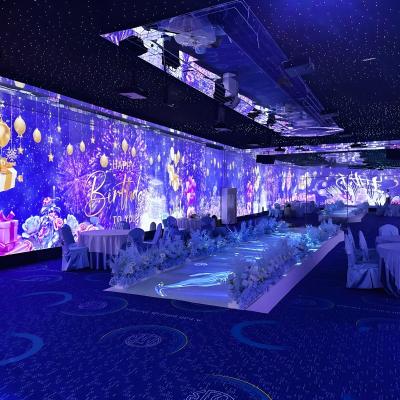 China High Technology 3d Holographic Interactive Wall Projection Software Immersive Room for sale