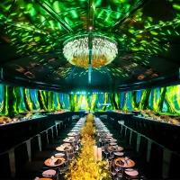 China Unique 3d Immersive Dining Experience Restaurant Wall Interactive Projection for sale