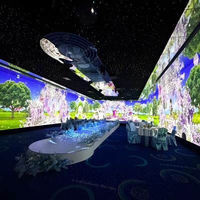 China 3d Holographic Display Wedding Projection System Interactive Wall Floor Projector for sale