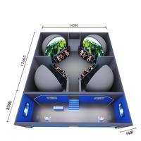 China Customized Made 360 Degree Dome Projector Screen 360 Degree Projection Screen for sale