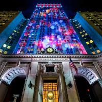 China Outdoor Building Lighting Video Show Projection Immersive Projector Software System for sale