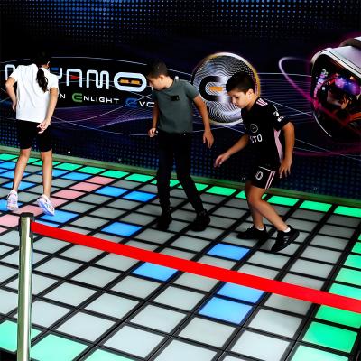 China Activate Game Led Floor Light Interactive Active Mega Pixel Grid Activate Game for sale