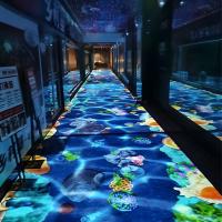 China Immersive Interactive Gaming Projector System Fun Interactive Floor Games for sale