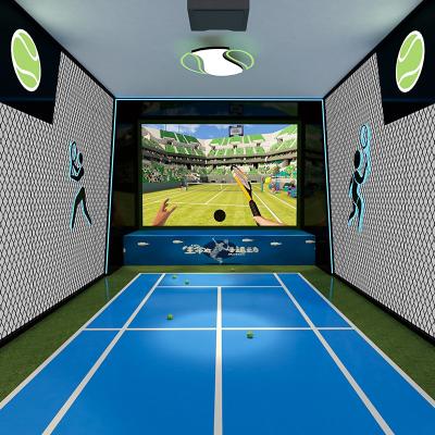 China Indoor Ar Tennis Simulator Game Ar Sports Somatosensory Fitness Tennis Game for sale