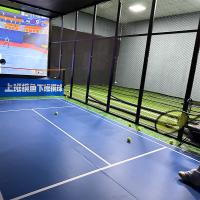 China Ar Sports Amusement Park Game Indoor Tennis Ball Machine Tennis Ball Machine for sale