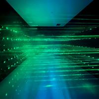 China Active Game Room Laser Light Maze Challenge Games Move Laser Dodge Game Set Equiment for sale