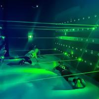 China Amusement Game Equipment Laser Tag Arena Laser Escape Room Mazes Active Laser Games for sale