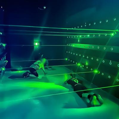 China Amusement Game Equipment Laser Tag Arena Laser Escape Room Mazes Active Laser Games for sale