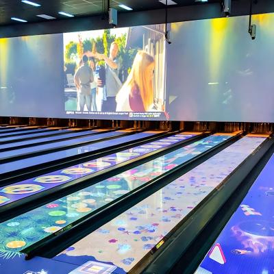 China Popular Entertainment Indoor Bowling Game Lane Machine Scoring Complete Set Equipment for sale