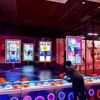 China Customized Luxury Indoor Adult Street Basketball Machine Led Screen for sale