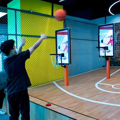 China Metal Indoor Game Foldable Arcade Basketball Game Machine for sale