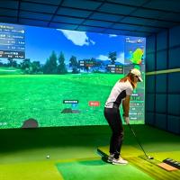 China 3d Indoor Profitable Golf Simulator System Professional Training Golf Simulator for sale
