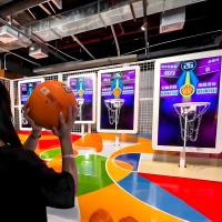 China Adults Multiple Players Folding Basketball Shot Electronic Arcade Game Machine for sale