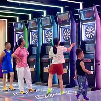 China Coin Operated Indoor Commercial Arcade Machine Soft Tip Darts Machine for sale