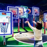 China Hot Indoor Electric Arcade Machine New Electronic Basketball Scoring Machine for sale