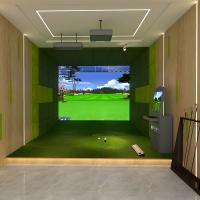 China Indoor Luxury Golf Simulator Interactive Game Professional Ar Projector for sale