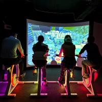 China Dynamic Bicycle Indoor Outdoor Park Playground Exercise Ar Interactive Sports Game for sale
