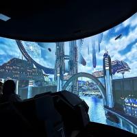China Dynamic Seating Multi Player Interactive 7d Track Cinema Immersive Viewing for sale
