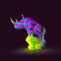 China Immersive Projection 3d Mapping Digital Art Holographic Video Ar Animation Artworks for sale