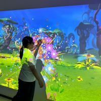 China Professional Interactive Painting Table Projector For Kids' Game for sale