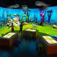 China 3D AR Alive Interactive Drawing Touch Table Screen Projection for sale