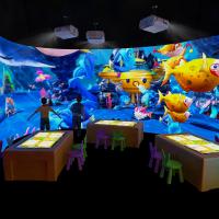 China 3D AR Alive Interactive Drawing Touch Table Screen Projection for sale