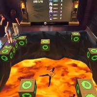 China Kids Amusement Park Indoor AR Digital Projection lava Game Interactive Wall Games for sale