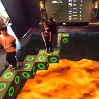 China AR MR Floor Wall Projection Games Room Multiplayer Immersive lava Activate Game for sale